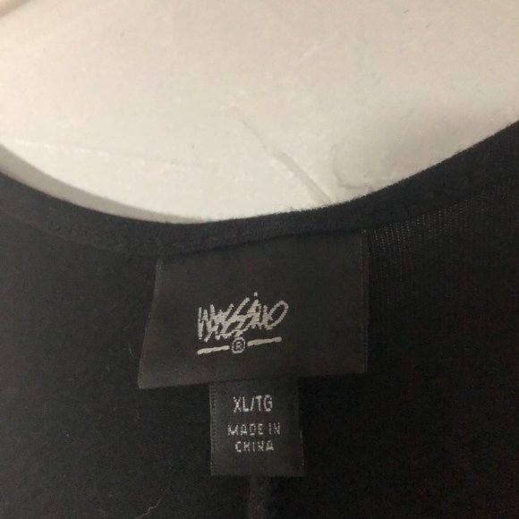 Mossimo Supply Co. | Tops | Mossimo Xl Blacksilvergold Sleeveless Tunic ...